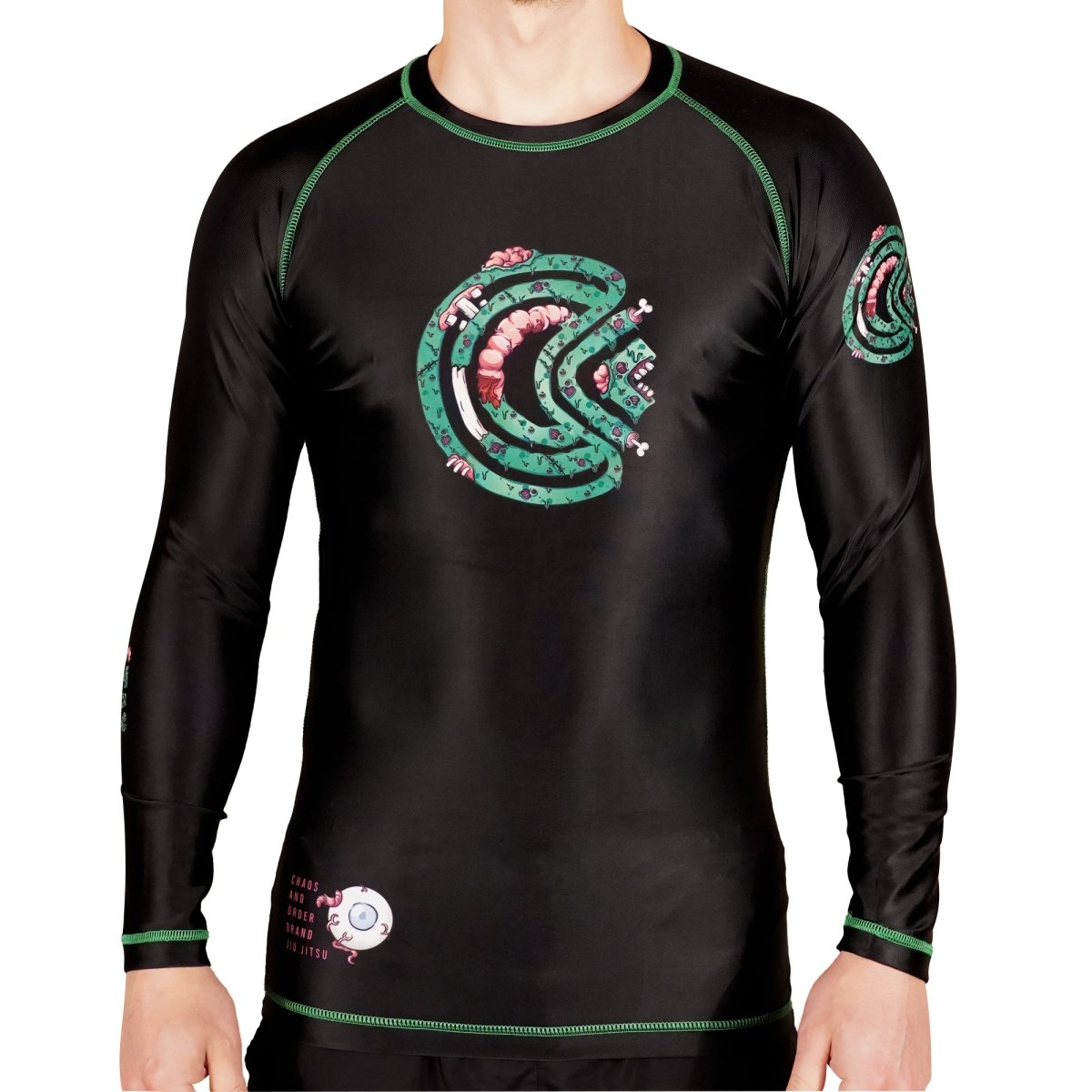 Chaos and Order Zombie Long Sleeve BJJ Rashguard – Forza Sports