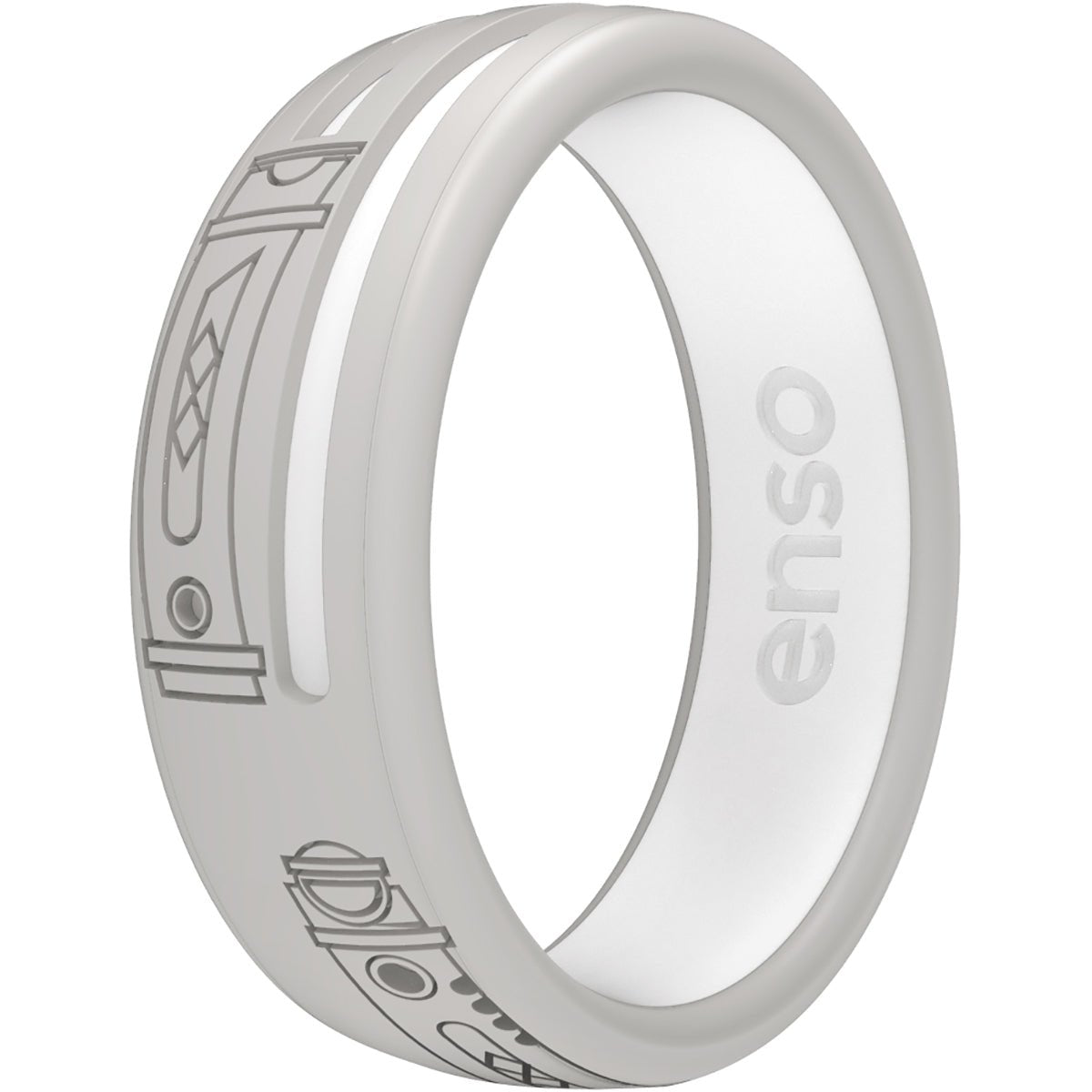 Enso Rings Star Wars Ahsoka Tano Lightsaber Classic Silicone Ring - Gr ...