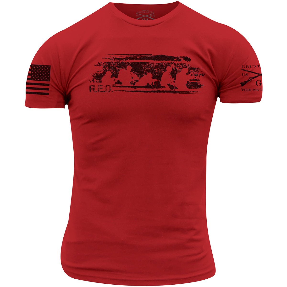 Grunt Style R.E.D. Friday T-Shirt - Red – Forza Sports